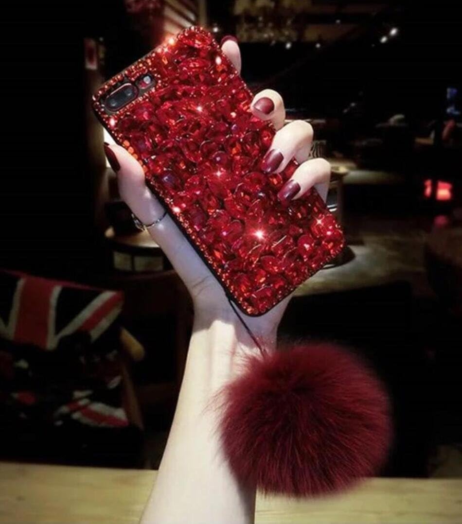Gemstone Case for iPhone X/iPhone Xs Fashion Luxury Bling Diamond ...