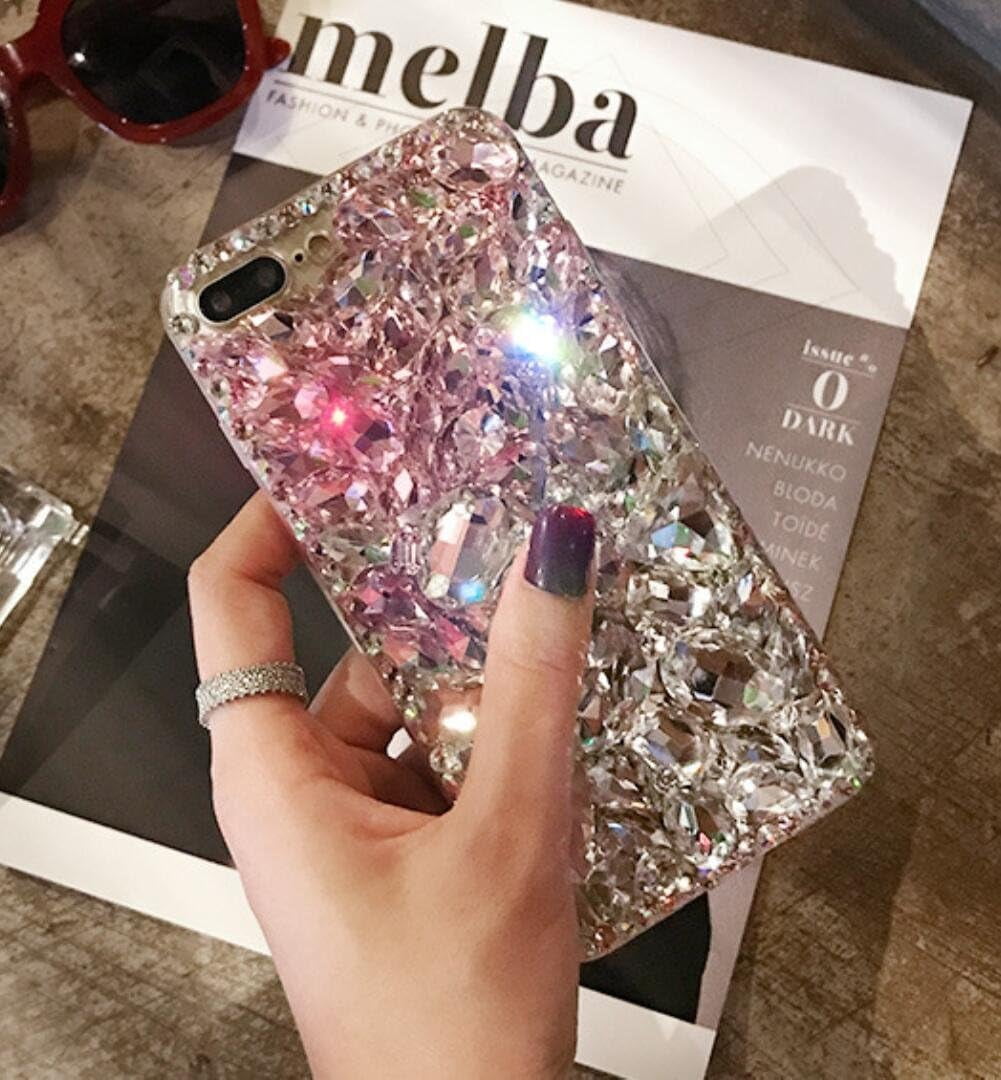Gemstone Case for iPhone X/iPhone Xs Bling Case Luxury 3D Sparkle ...