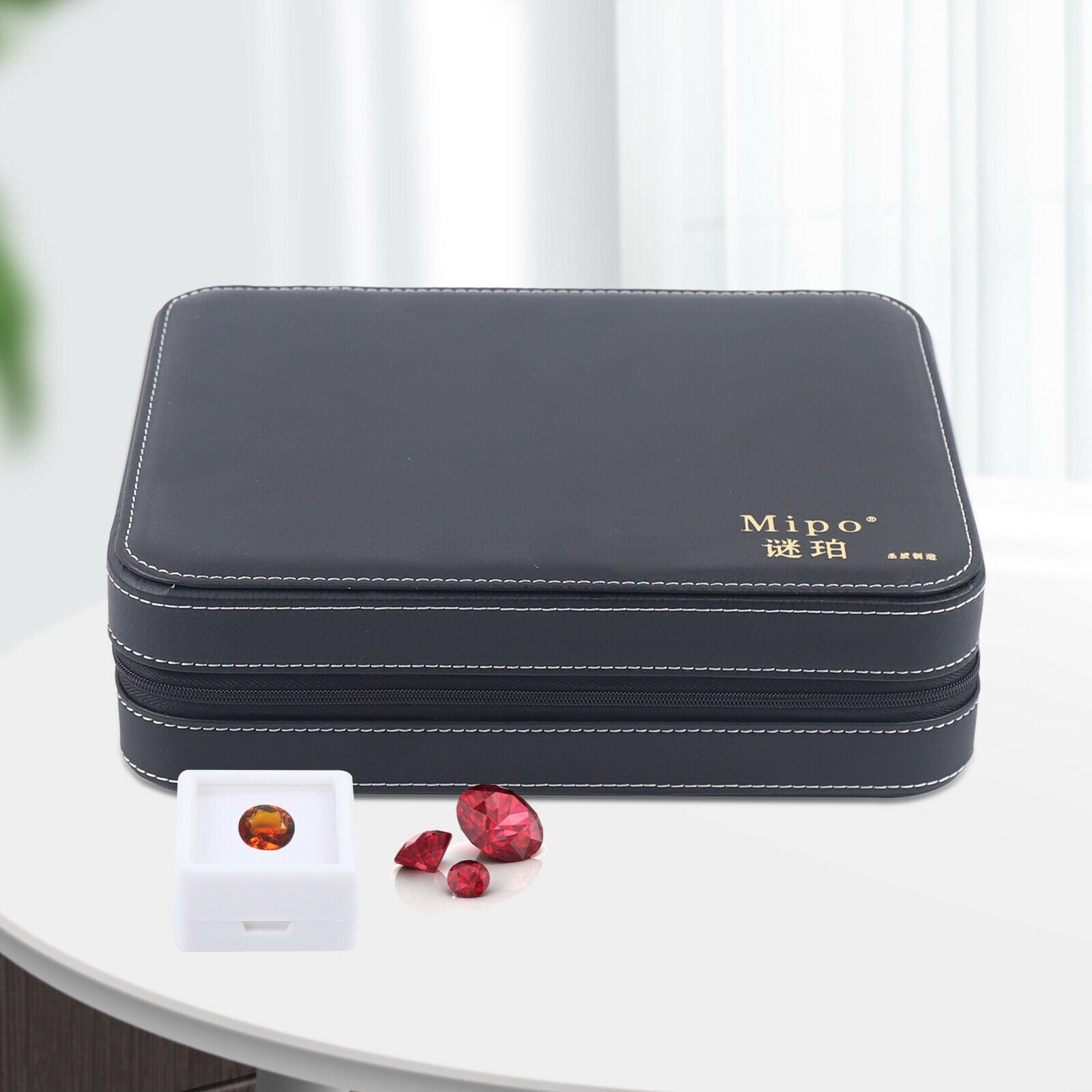 Gemstone Diamond Storage 60 Grids Box Gem Organizer Box Jewelry Jade ...