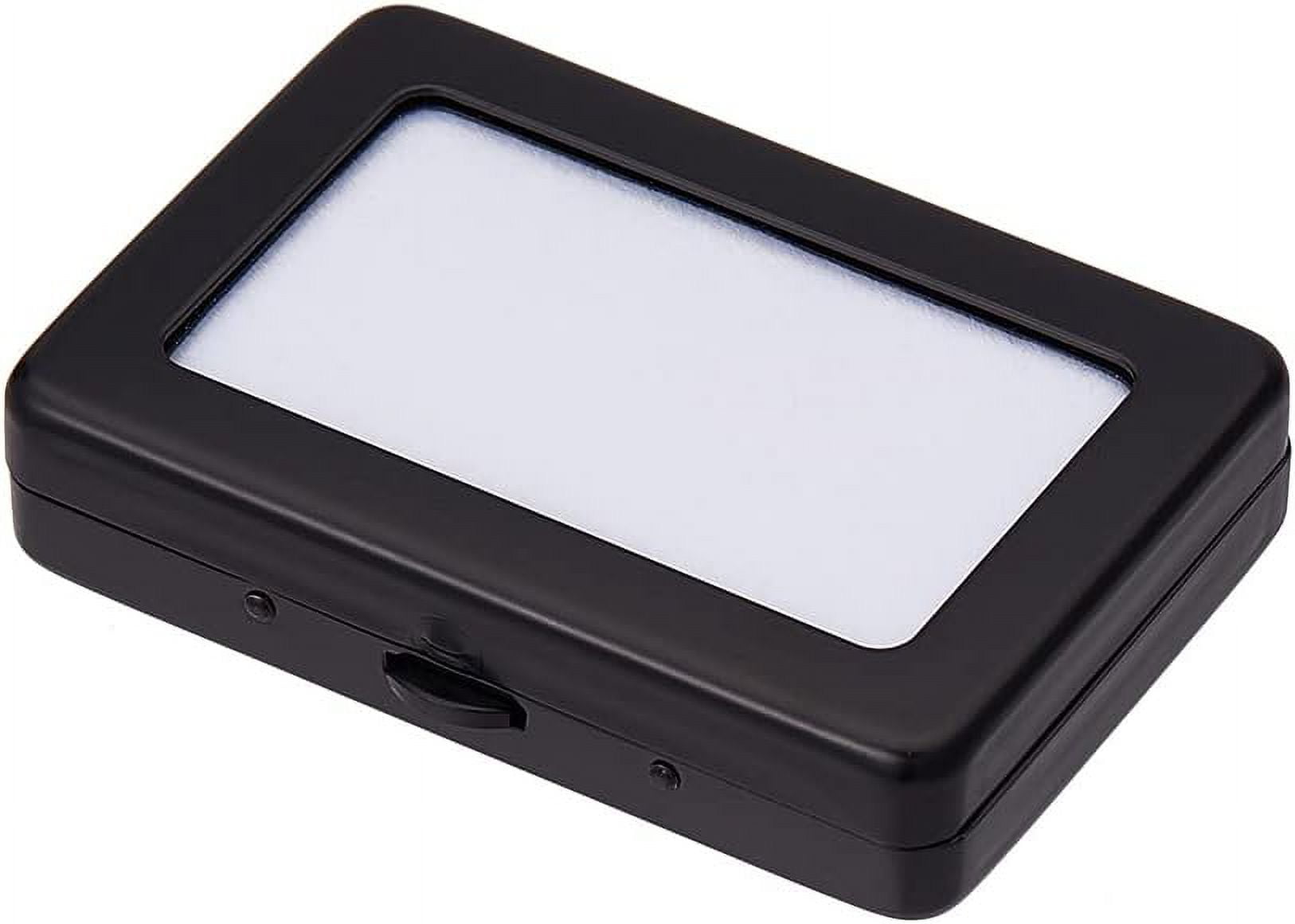 Gemstone Display Box 3.1x2.2x0.7 Inch Iron Jewelry Display Container ...