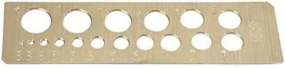 Gemstone Sizing Gauge Gemologist Bead Tool - Walmart.com