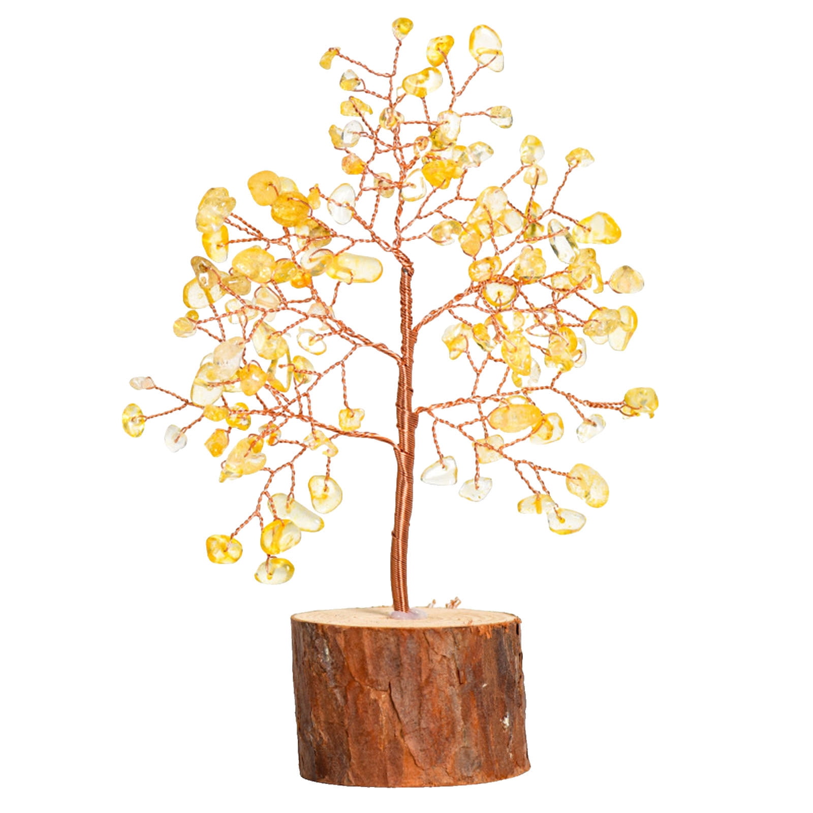 Gemstone Tree Tree For Positive Energy Feng Shui Decor Handmade Tree ...