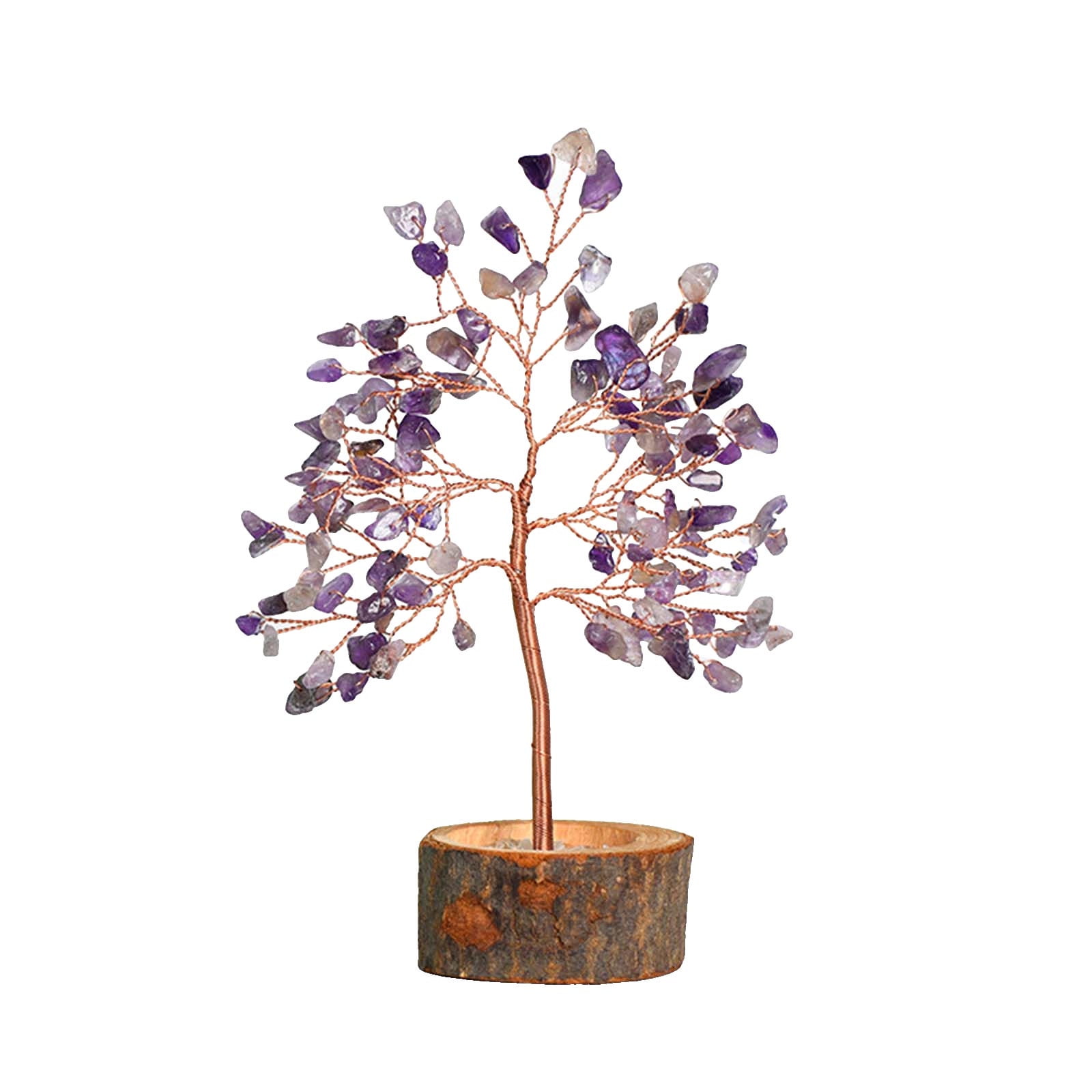Gemstone Tree Tree For Positive Energy Feng Shui Decor Handmade Tree ...
