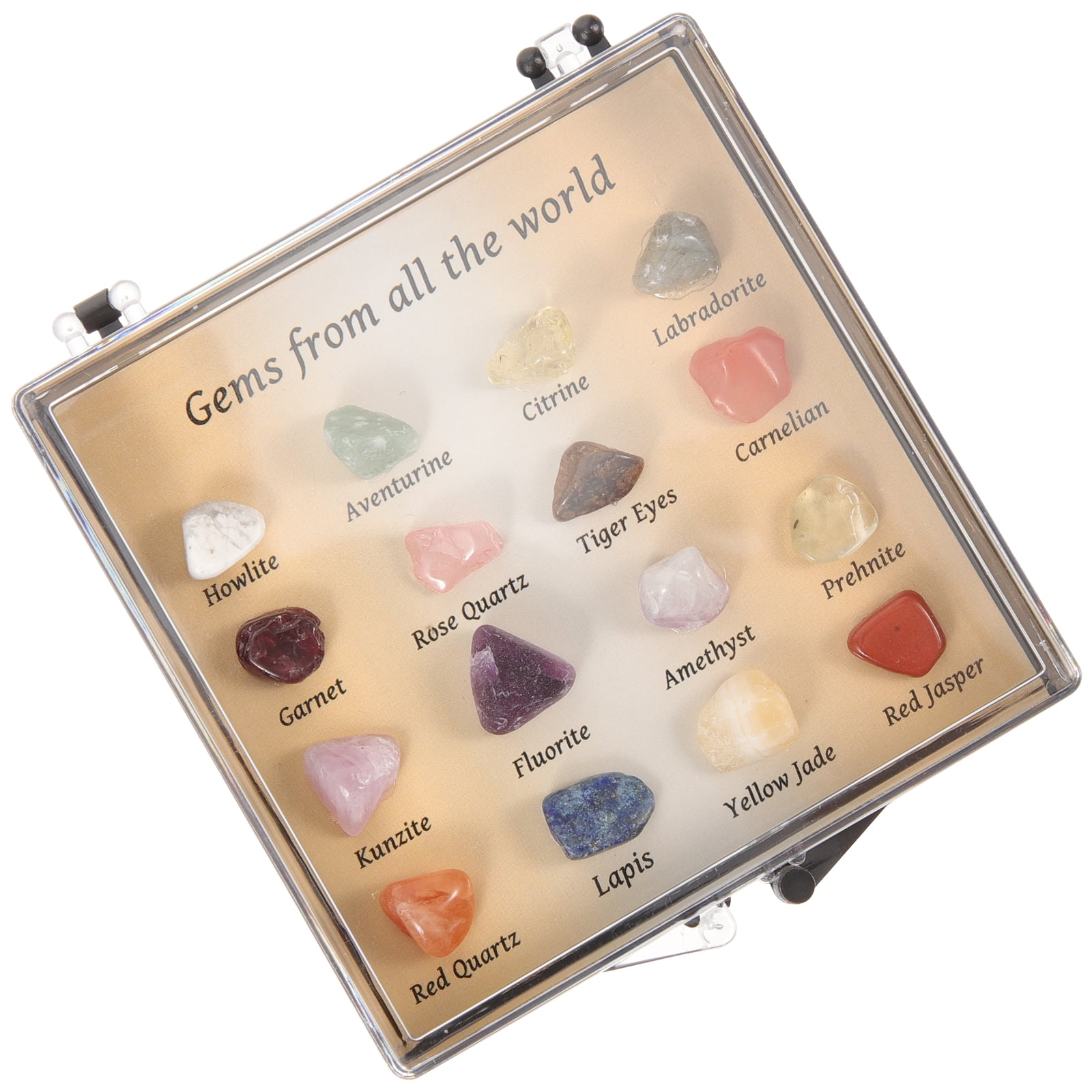 Gemstones Gold Decor Stone Desktop Decor Reusable Home Décor Small ...