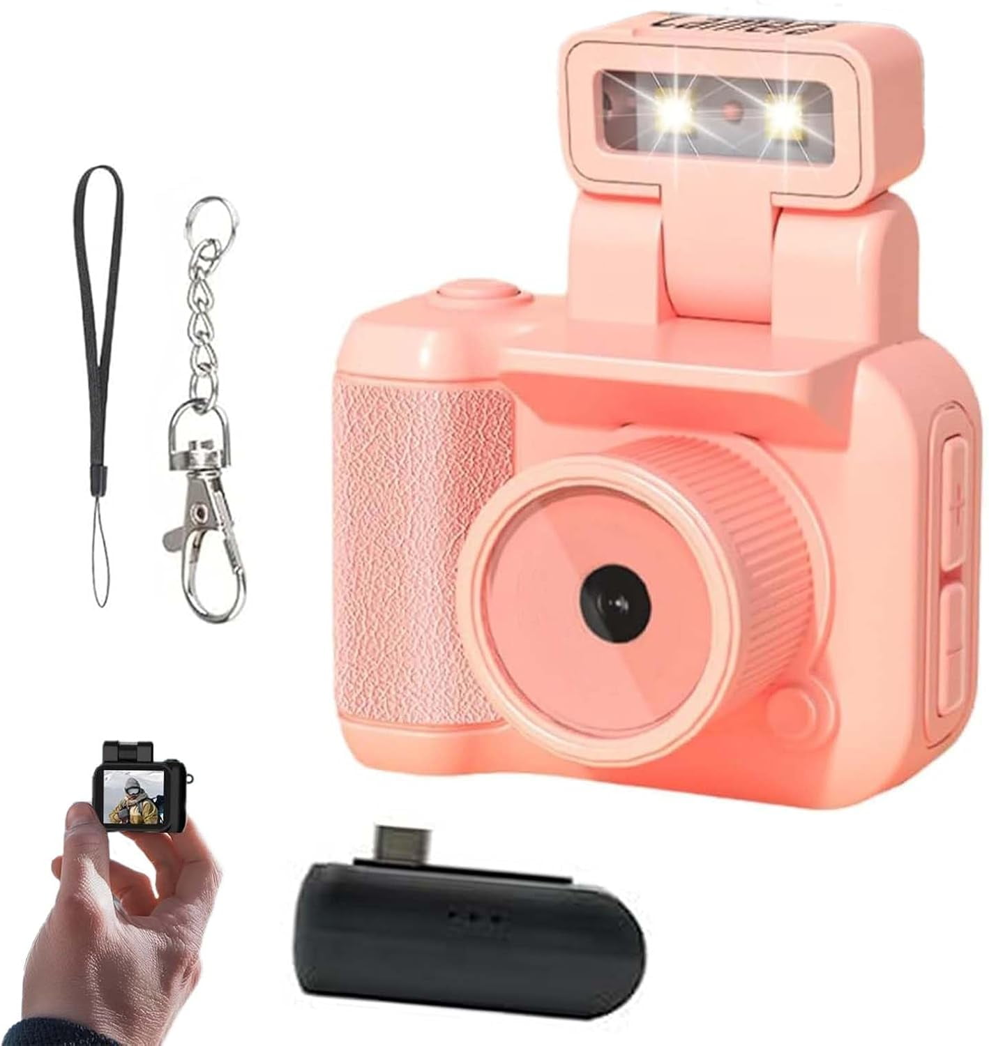 Gen.2 Mini Retro Keychain Camera-Pocket-Sized Fun with Vintage Flair, 1 ...