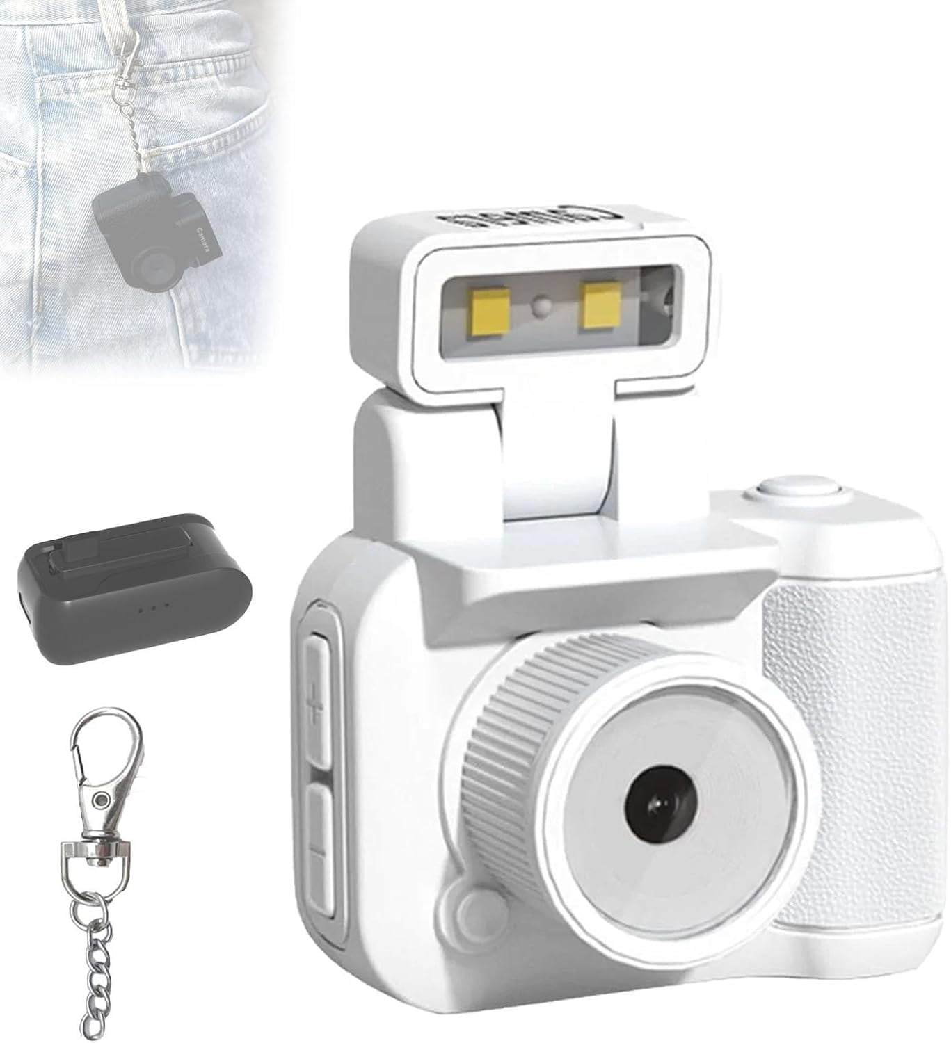 Gen.2 Mini Retro Keychain Camera – Pocket-Sized Fun with Vintage Flair ...