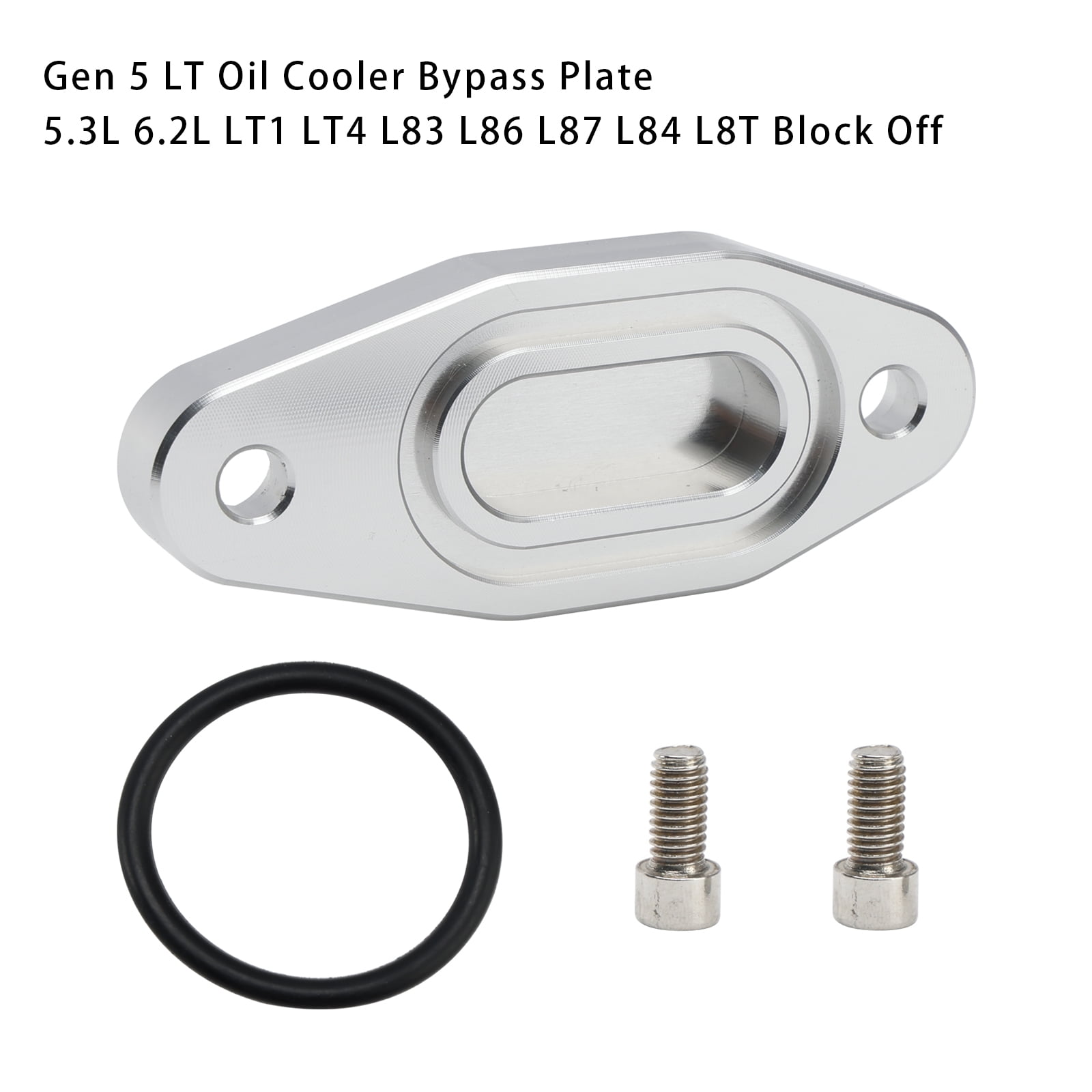 Gen 5 LT Oil Cooler Bypass Plate 5.3L 6.2L LT1 LT4 L83 L86 L87 L84 L8T ...
