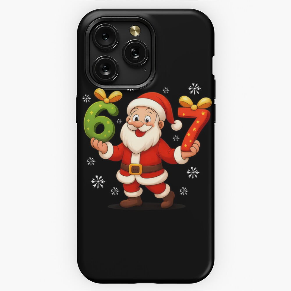 Gen Alpha Slang 6 7 Meme Funny Holiday Trend Design for iPhone 17 16 15 ...