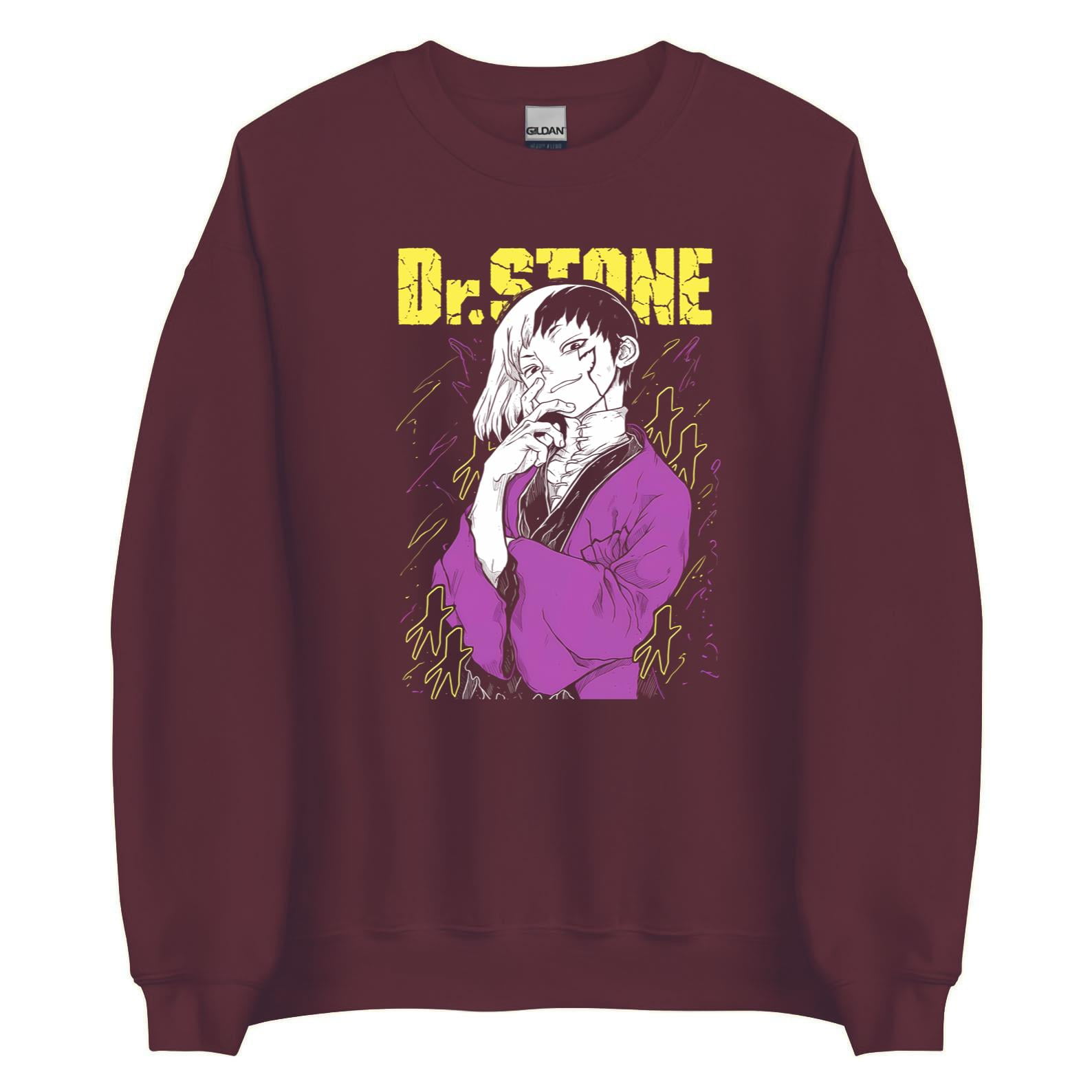 Gen Asagiri T-Shirt Dr.Stone Ryusui Senku Asagiri Seiyuu Black Shirt ...