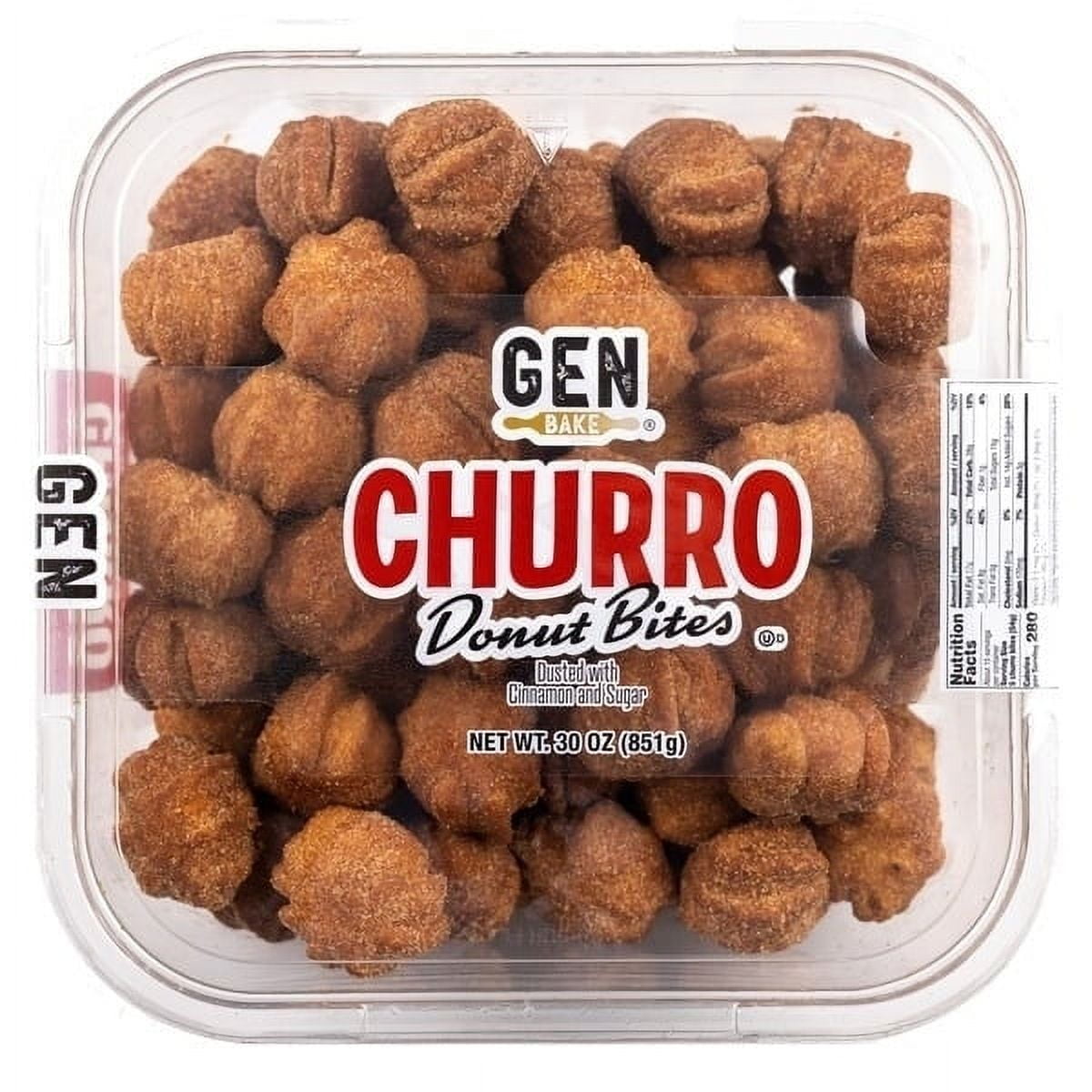 Gen Bake Churro Donut Bites, 30 Ounce - Walmart.com