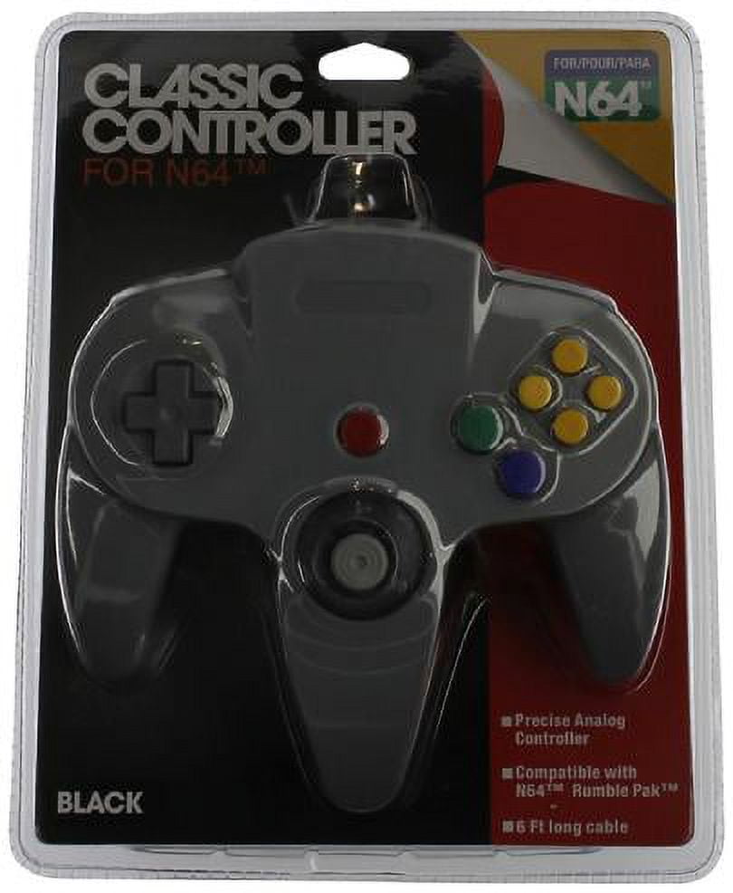 Gen Classic N64 Controller Grey - Walmart.com