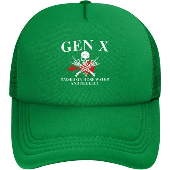 Gen X Cap Raised On Hose Water and Neglect Mesh Trucker Hat - Walmart.com
