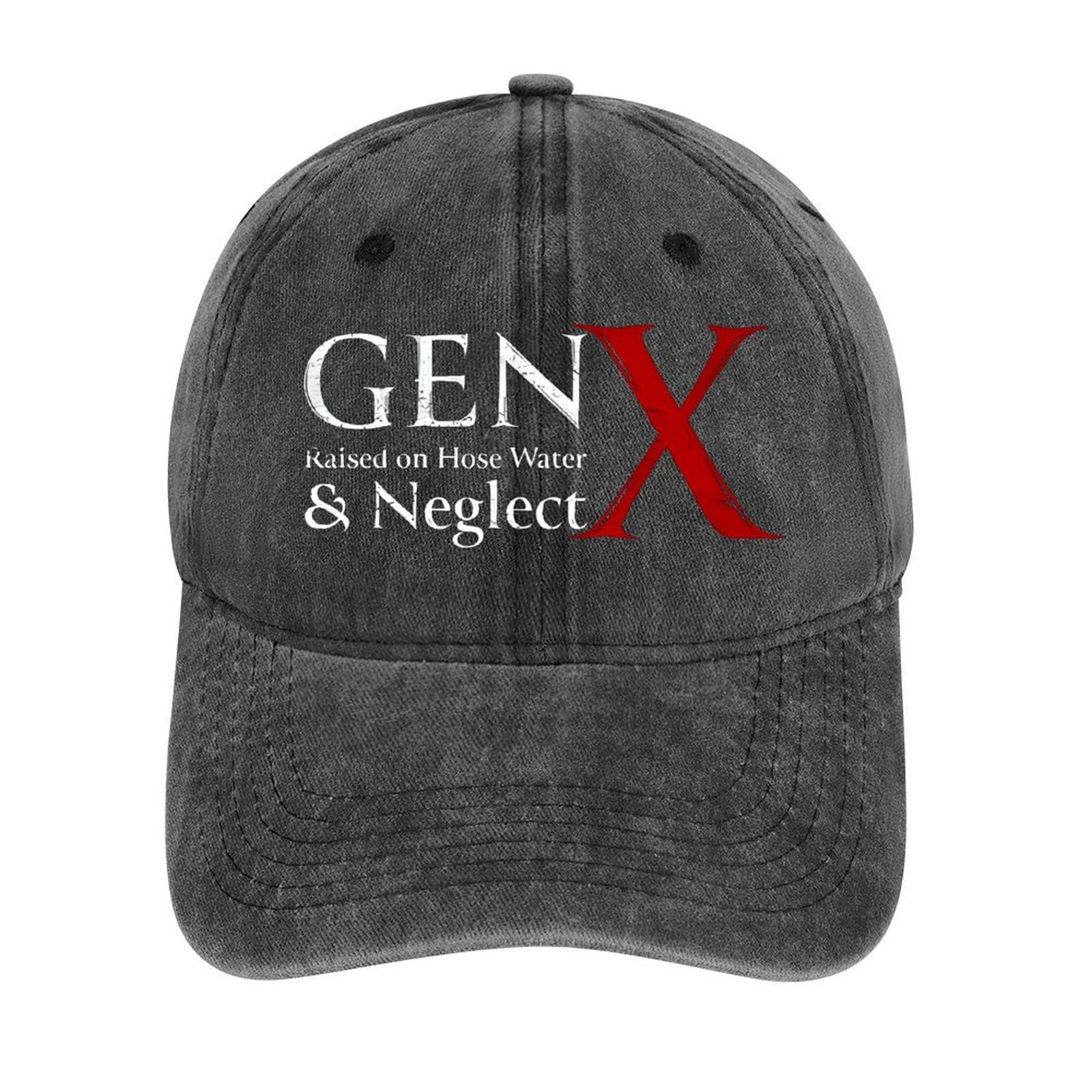 Gen X Charcoal Hat Adjustable Funny Fashion Unisex Baseball Cap For Men ...