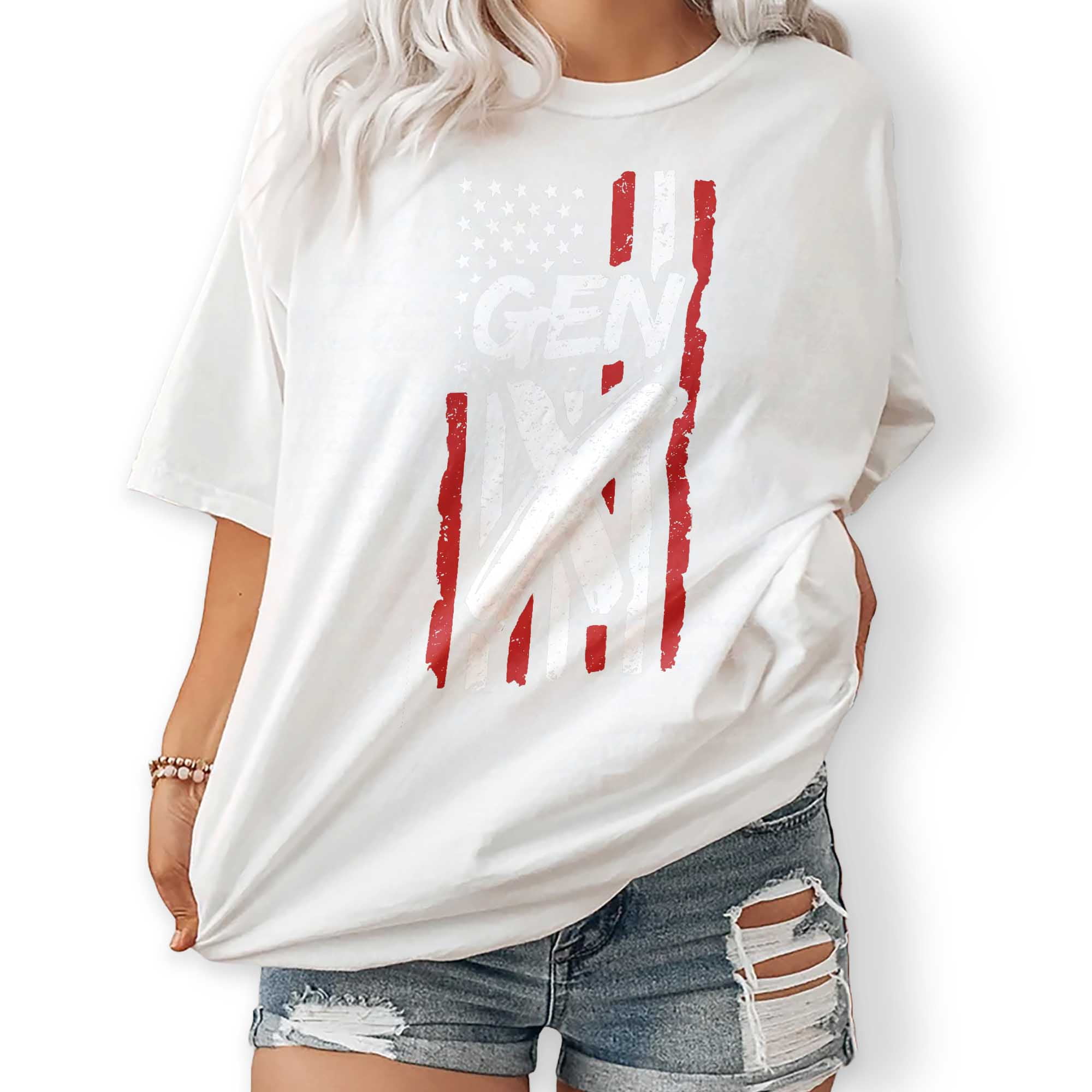 Gen X - Gen Xer - Generation X American Flag - Gen_311 - Walmart.com