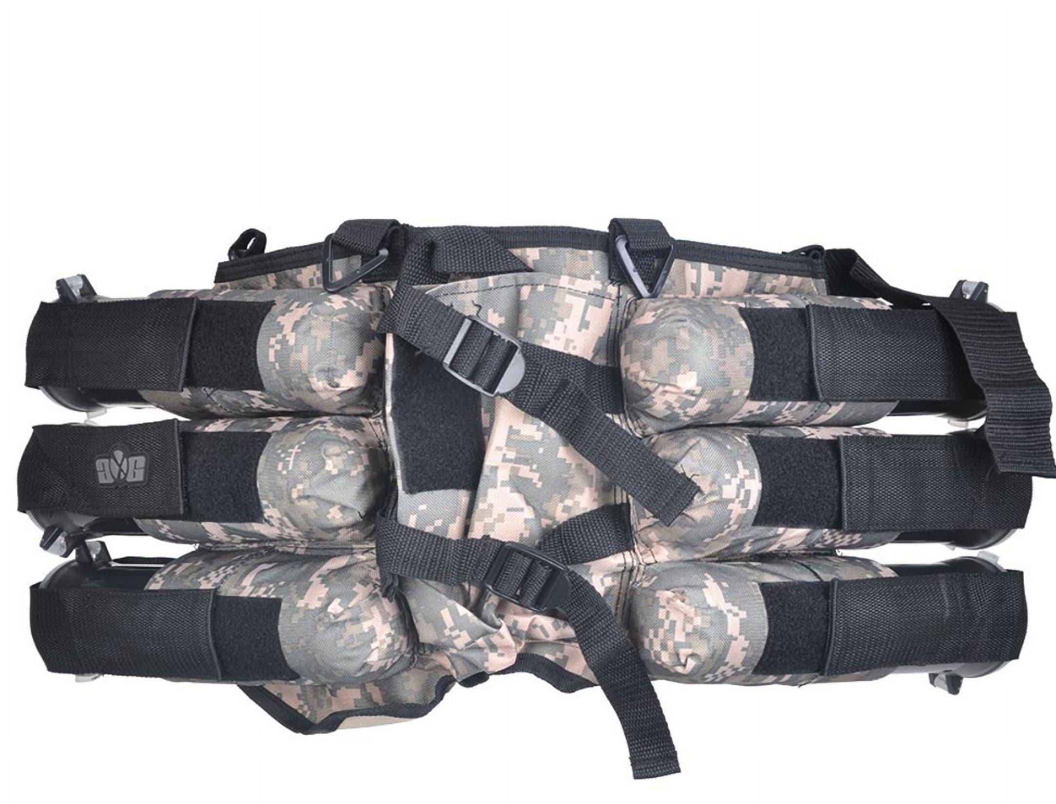 Gen X Global 6+1 Horizontal Paintball Harness - ACU - Walmart.com