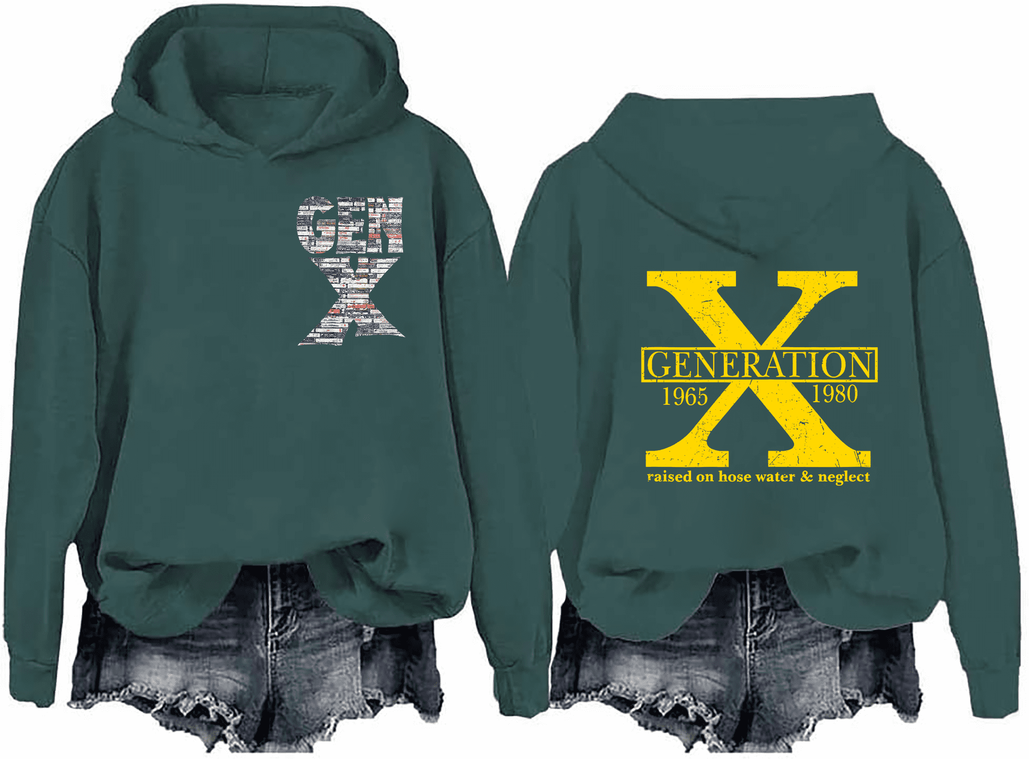 Gen X Hoodie, Gen X Sweatshirt Hoodies, Gen X 80’S Hoodie, Gen X ...