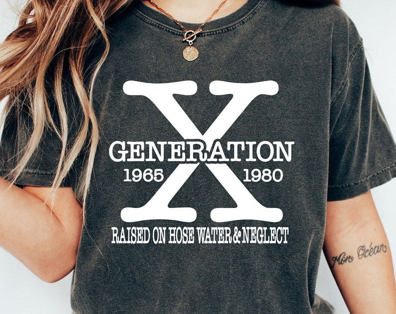 Gen X Shirt Retro 80S 70S Generation X Aesthetic Nostalgic Throwback ...