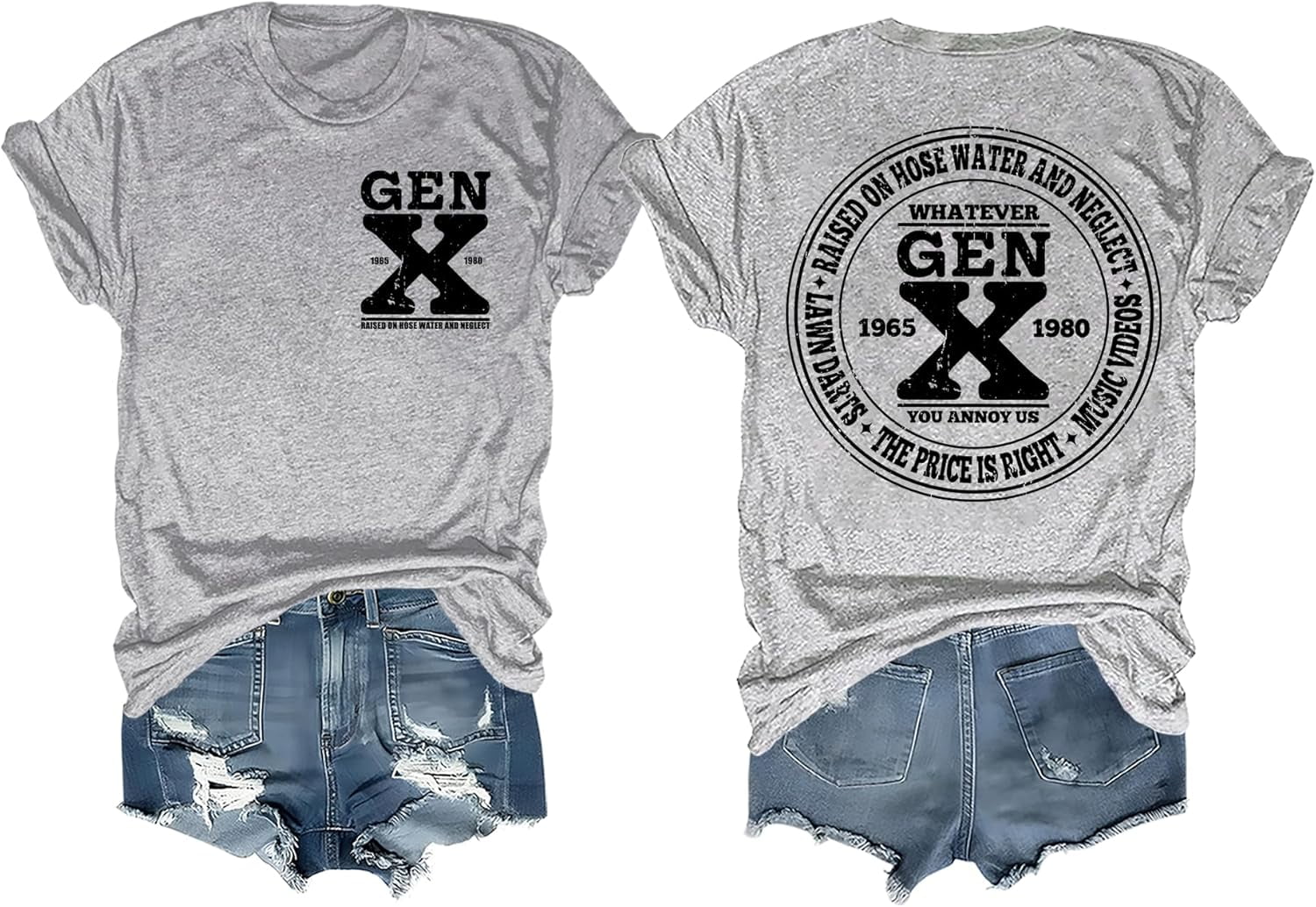 Gen X Shirts for Men, Gen X T Shirt Women, Unisex Crew Neck - Walmart.com