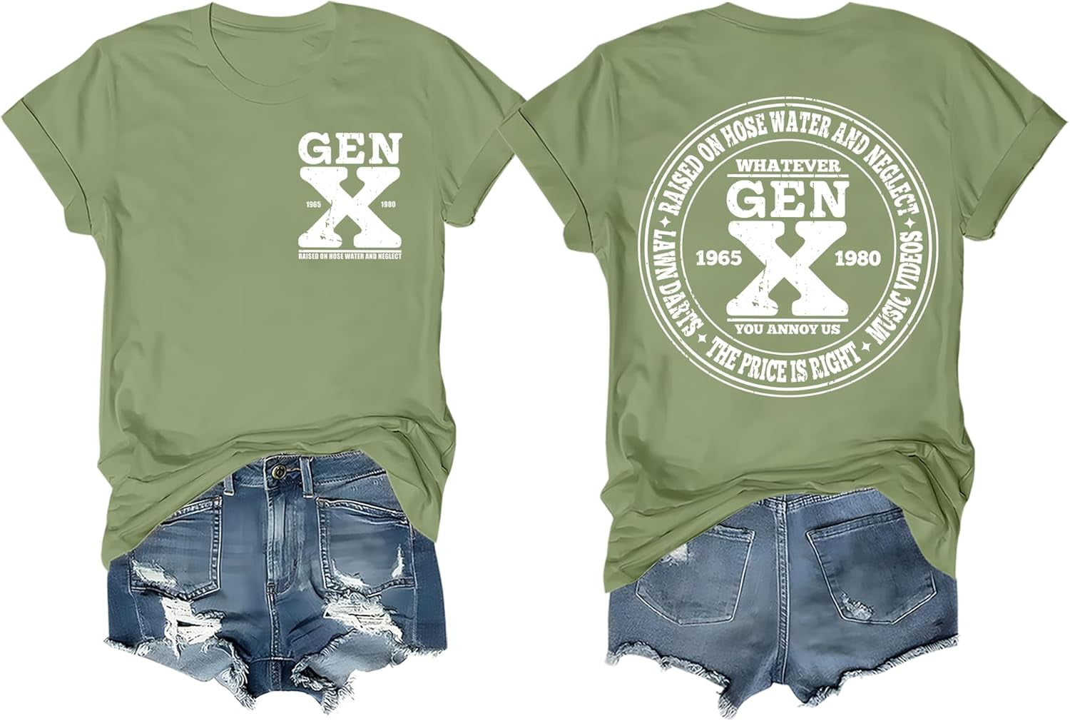 Gen X Shirts for Men, Gen X T Shirt Women, Unisex Crew Neck - Walmart.com