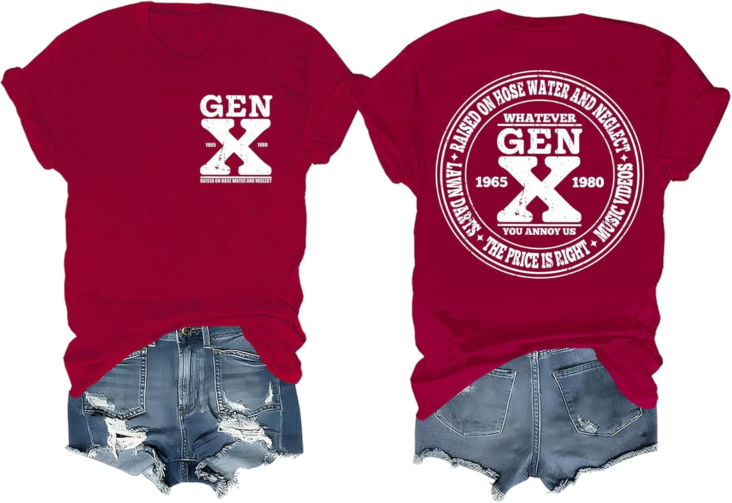 Gen X Shirts for Men, Gen X T Shirt Women, Unisex Crew Neck - Walmart.com