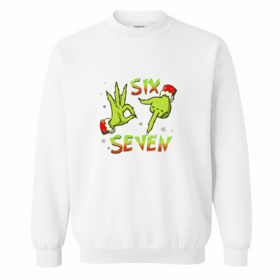 Gen Z 67 Hand Meme Funny Christmas 2025 Holiday Style Sweatshirt, up to ...