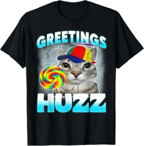 Gen Z Alpha Cat Meme Greetings Huzz Trendy Funny Internet Unisex T ...