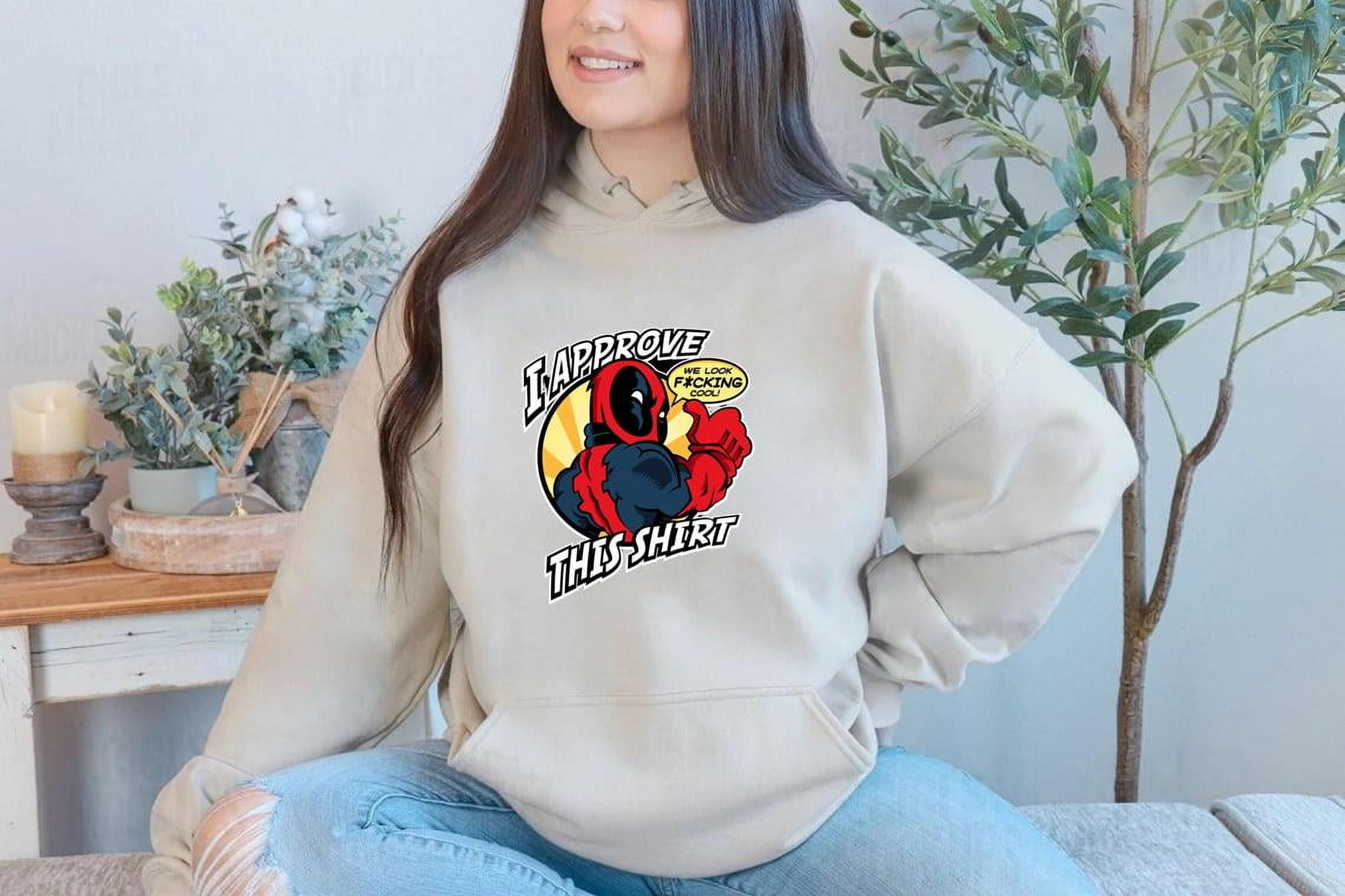 Gen Z Cool Hoodie We Look F Cool with Edgy Confidence Font Style, for ...