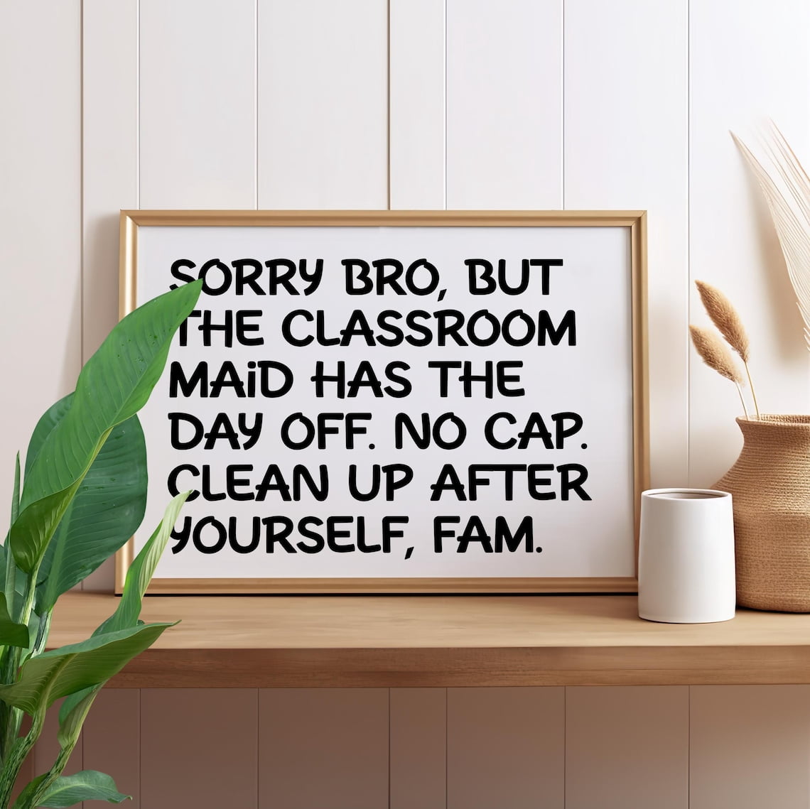 Gen Z Quote Minimalist Poster Or, Gen Z Slang Class Posters, Teacher ...