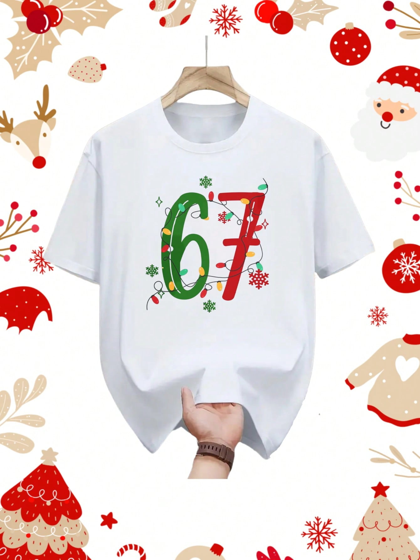 Gen Z Six Seven 67 Funny Number Meme T-Shirt,Christmas Gift for Kids ...