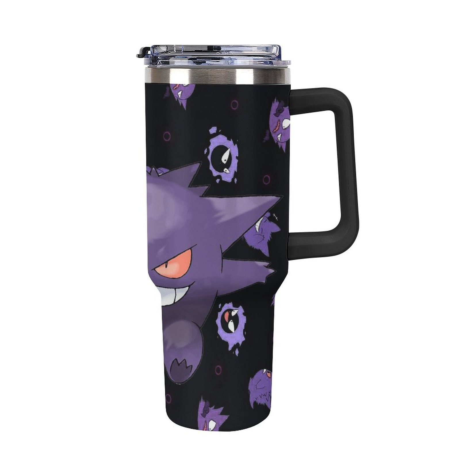 Gen-gar Gen-gar Car Cup Tumbler with Handle & Straw 40Oz Cupholder ...