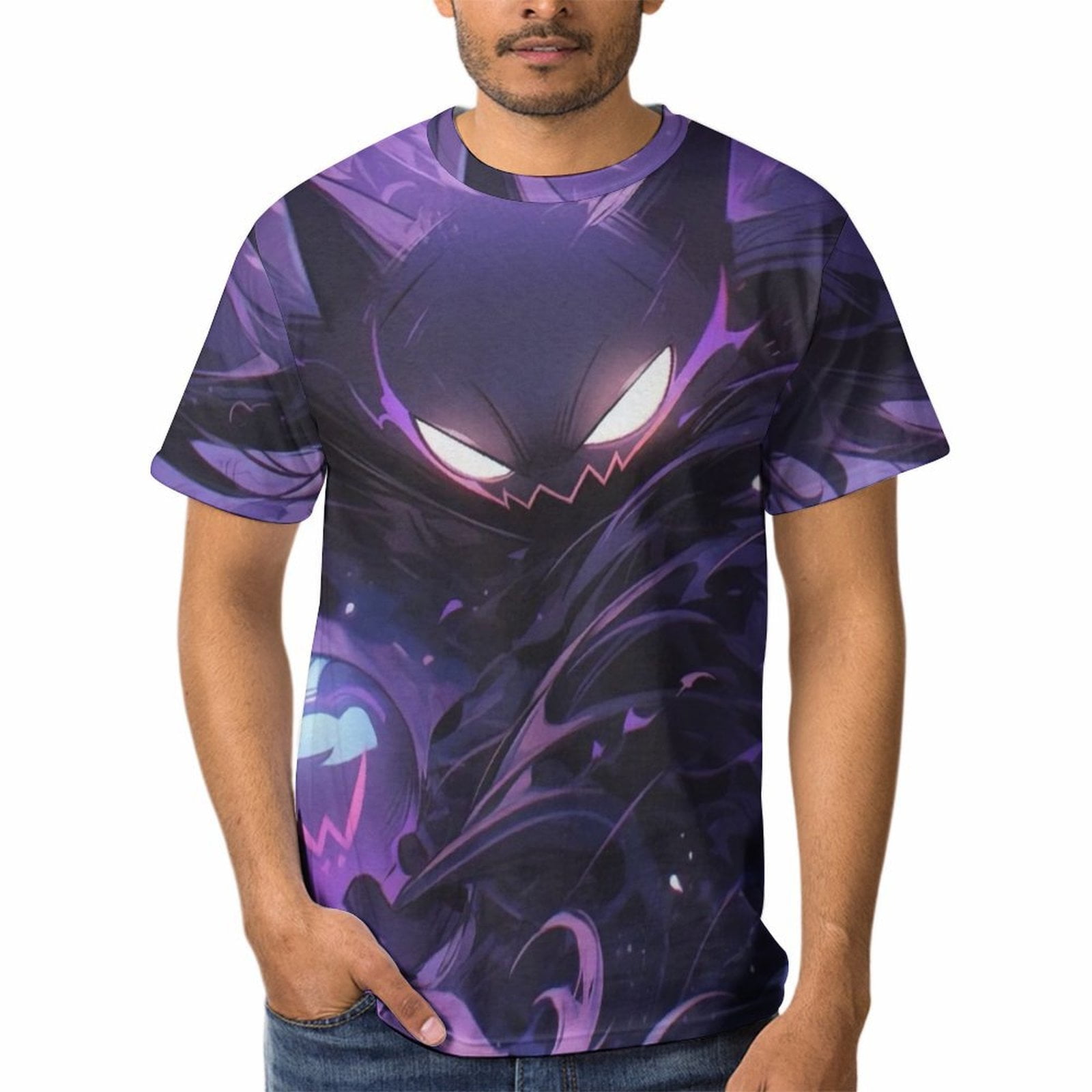 Gen_gar Men's T-Shirt 3D Printed T-Shirt, Adult Summer Street Fashion ...