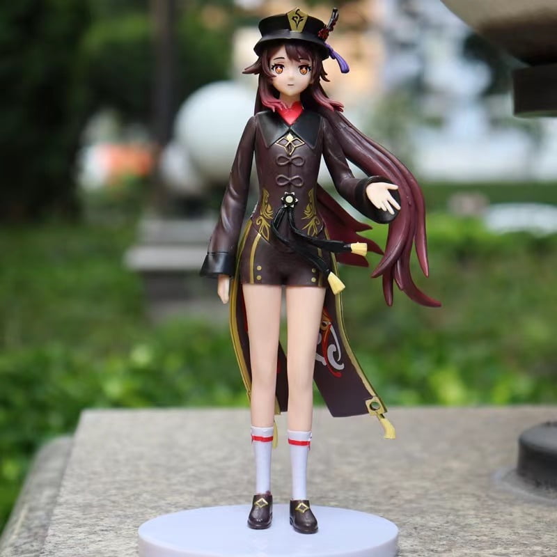 Gen-shin Impact Figure Set - Paimon, Klee, Venti, Hu Tao & 6 More - PVC Collectibles with Chibi ...