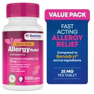 Zyrtec 24 Hour Allergy Relief Antihistamine Medicine Tablets with 10 mg ...