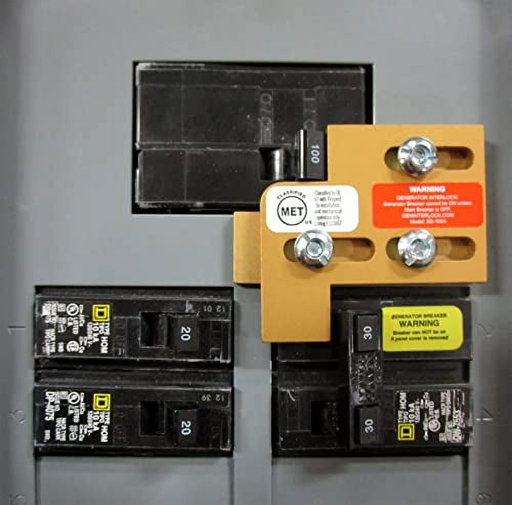 GenInterlock SD-100A Square D Generator Interlock Kit QO & Homeline ...