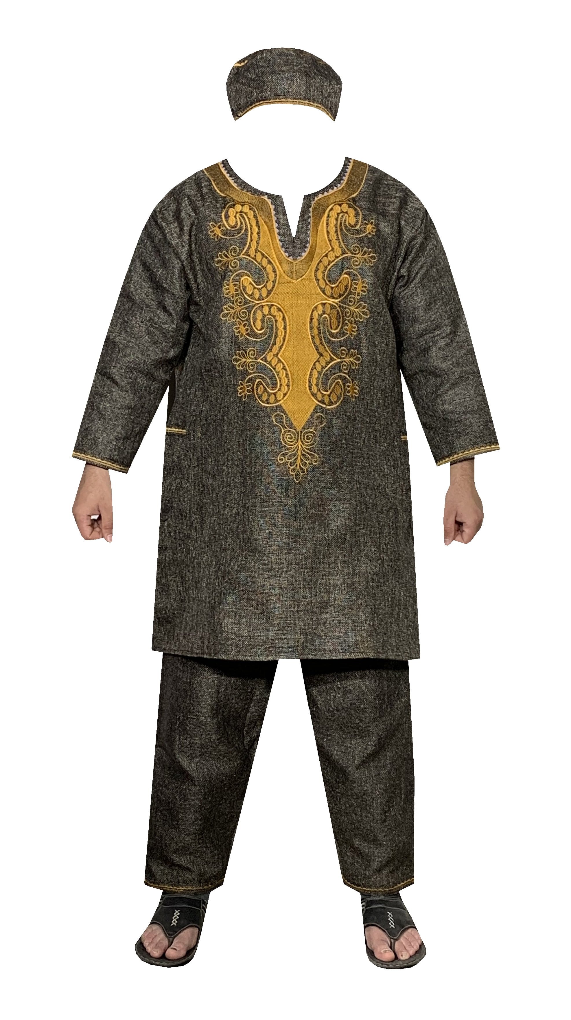 GenOne African Attire Traditional Dashiki Men Wedding Clothing ...