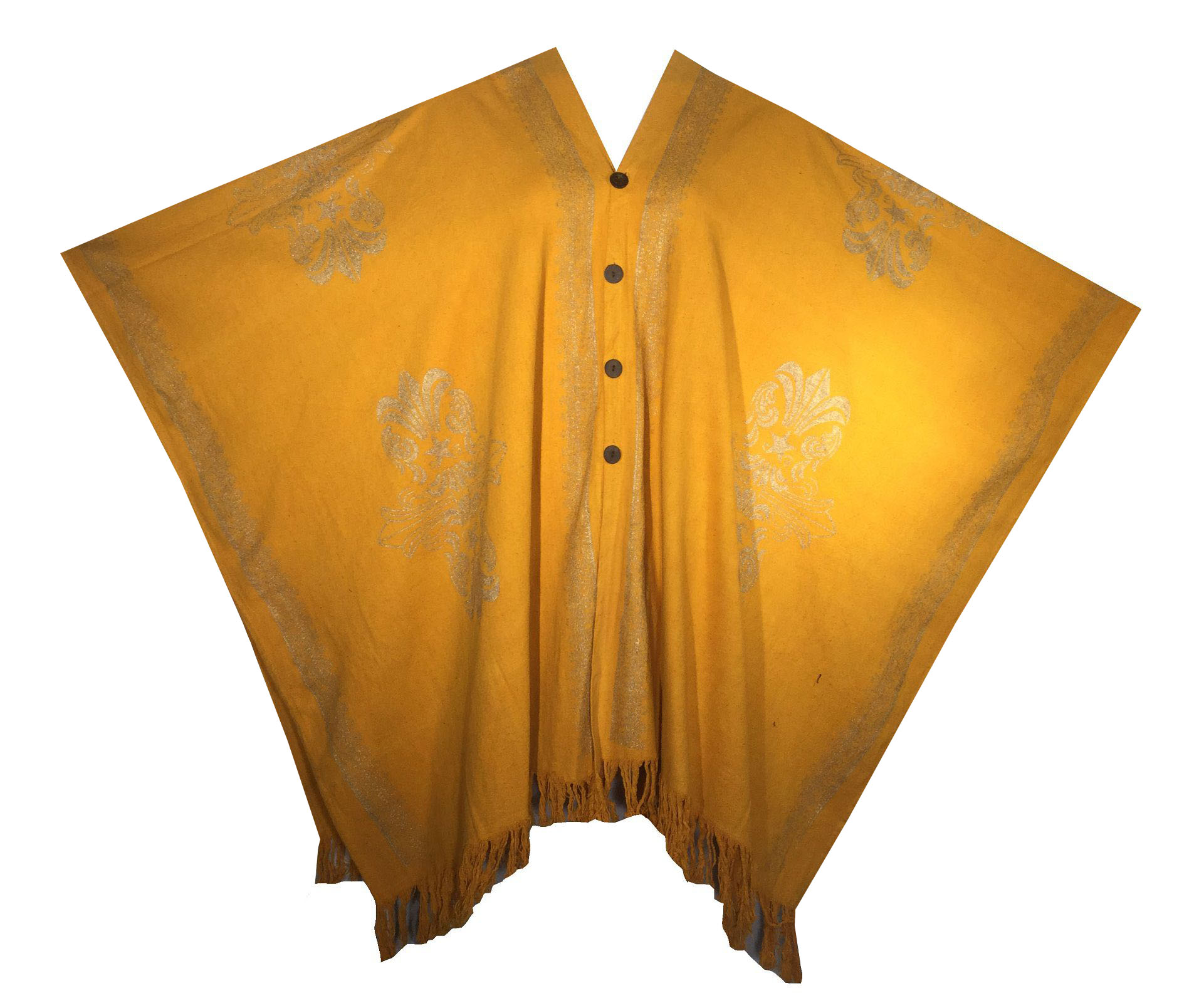 GenOne African Dashiki Mud Cloth Vintage Hippie Cotton poncho for women ...