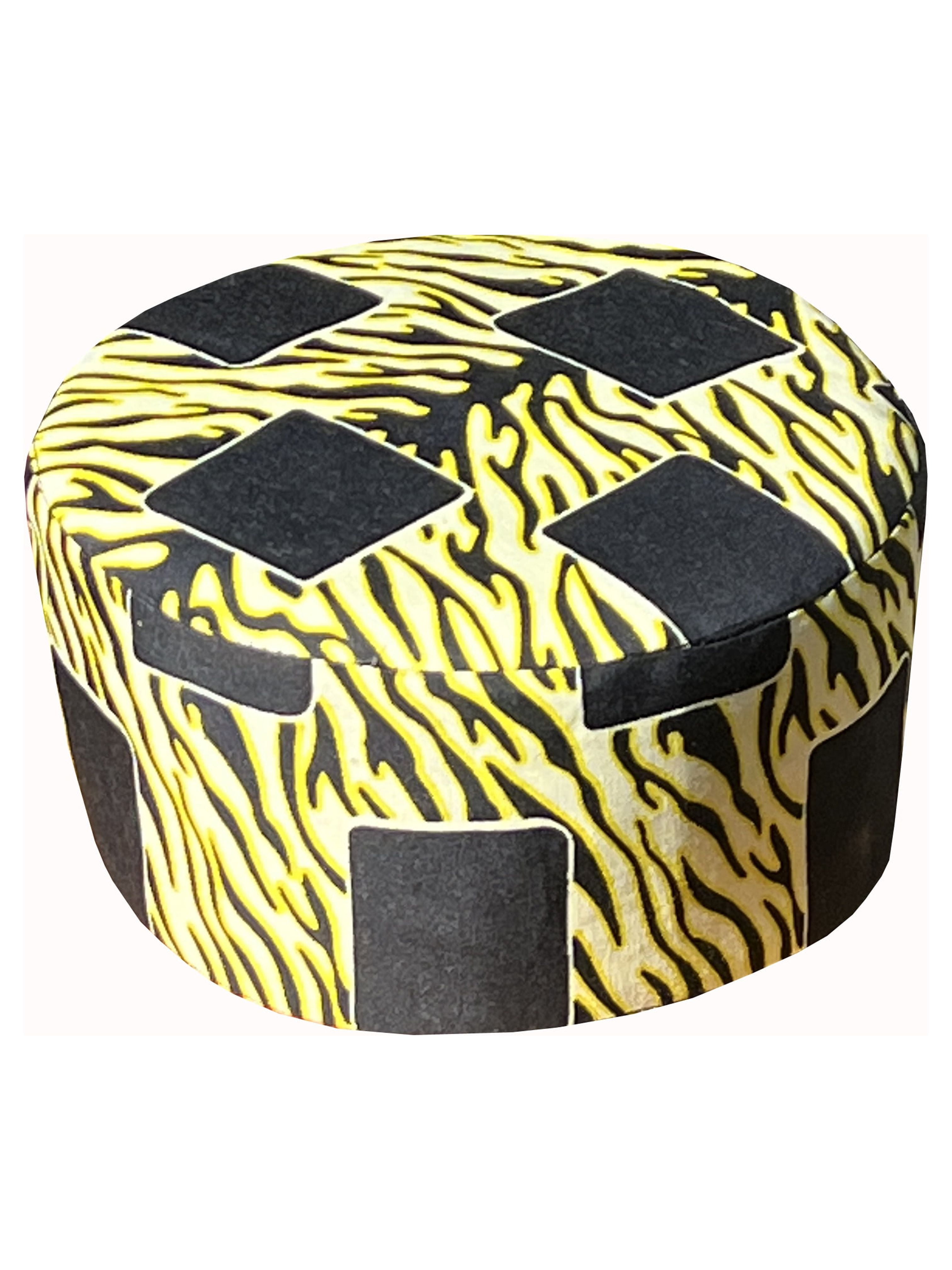 GenOne African Kente Kufi Hat for men Women Kentew Headwear 7 1/2, 60 ...