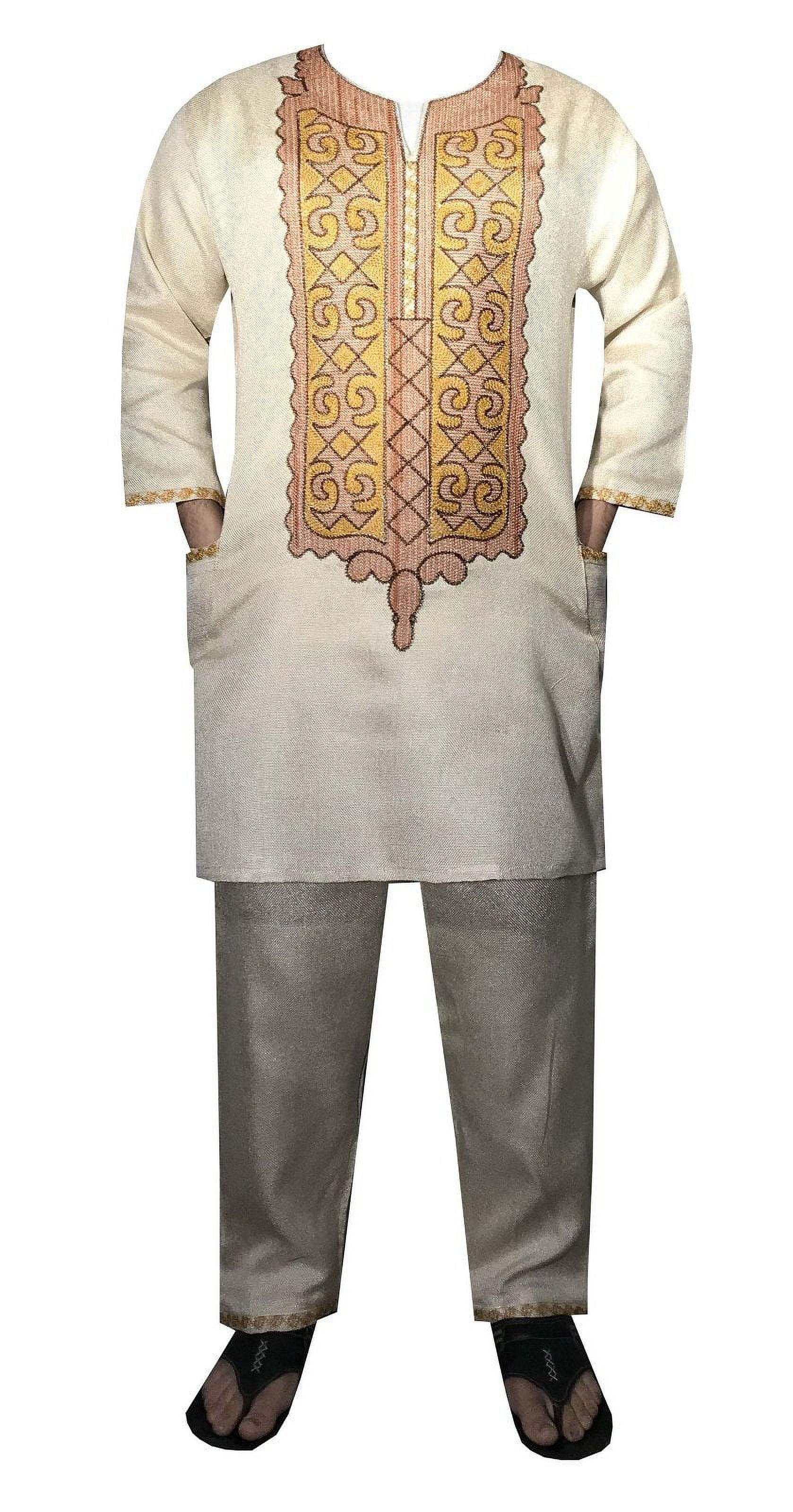 GenOne African Men Clothing Shirt Pant Suit Wedding Attire Ankara Set ...