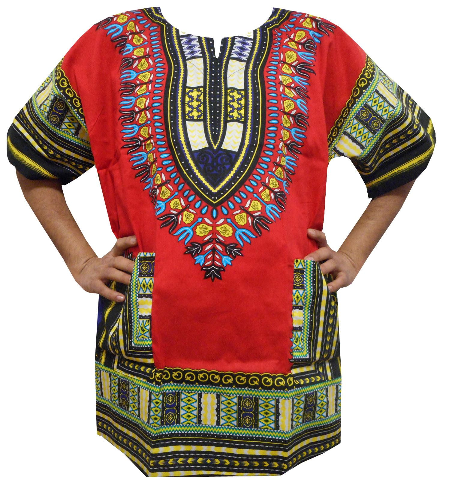 GenOne African Shirt for Men Women Dashiki Cotton T Shirt Traditional ...