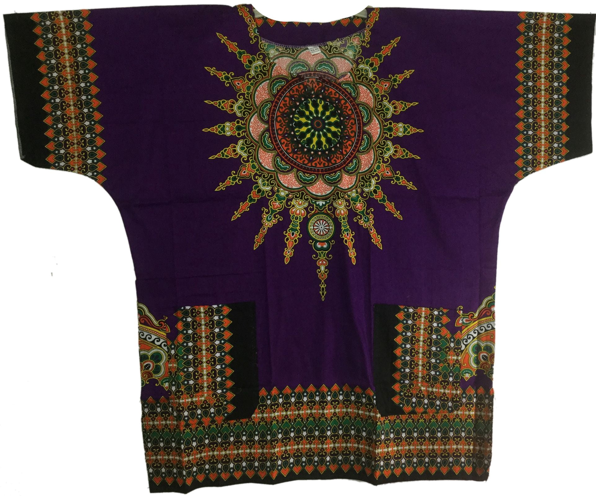 GenOne African Shirt for Men Women Dashiki Cotton T Shirt Traditional ...