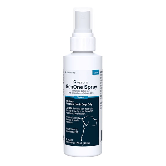 GenOne (Gentamicin Sulfate) Spray Topical Solution - Walmart.com