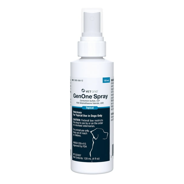 GenOne (Gentamicin Sulfate) Spray Topical Solution - Walmart.com
