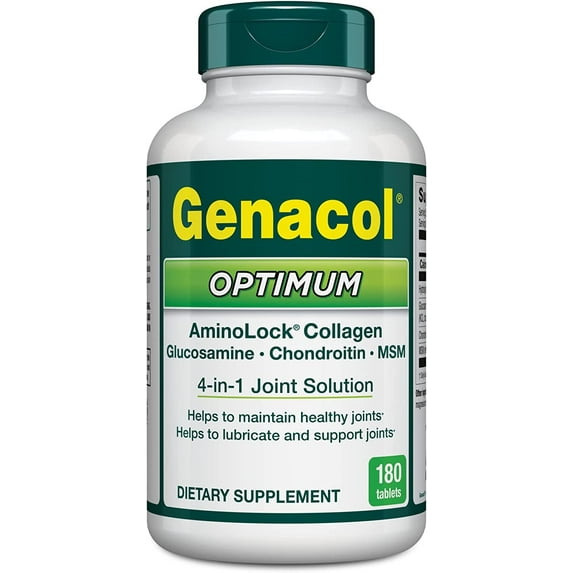 Genacol Optimum Joint Support Supplement with AminoLock® Collagen ...