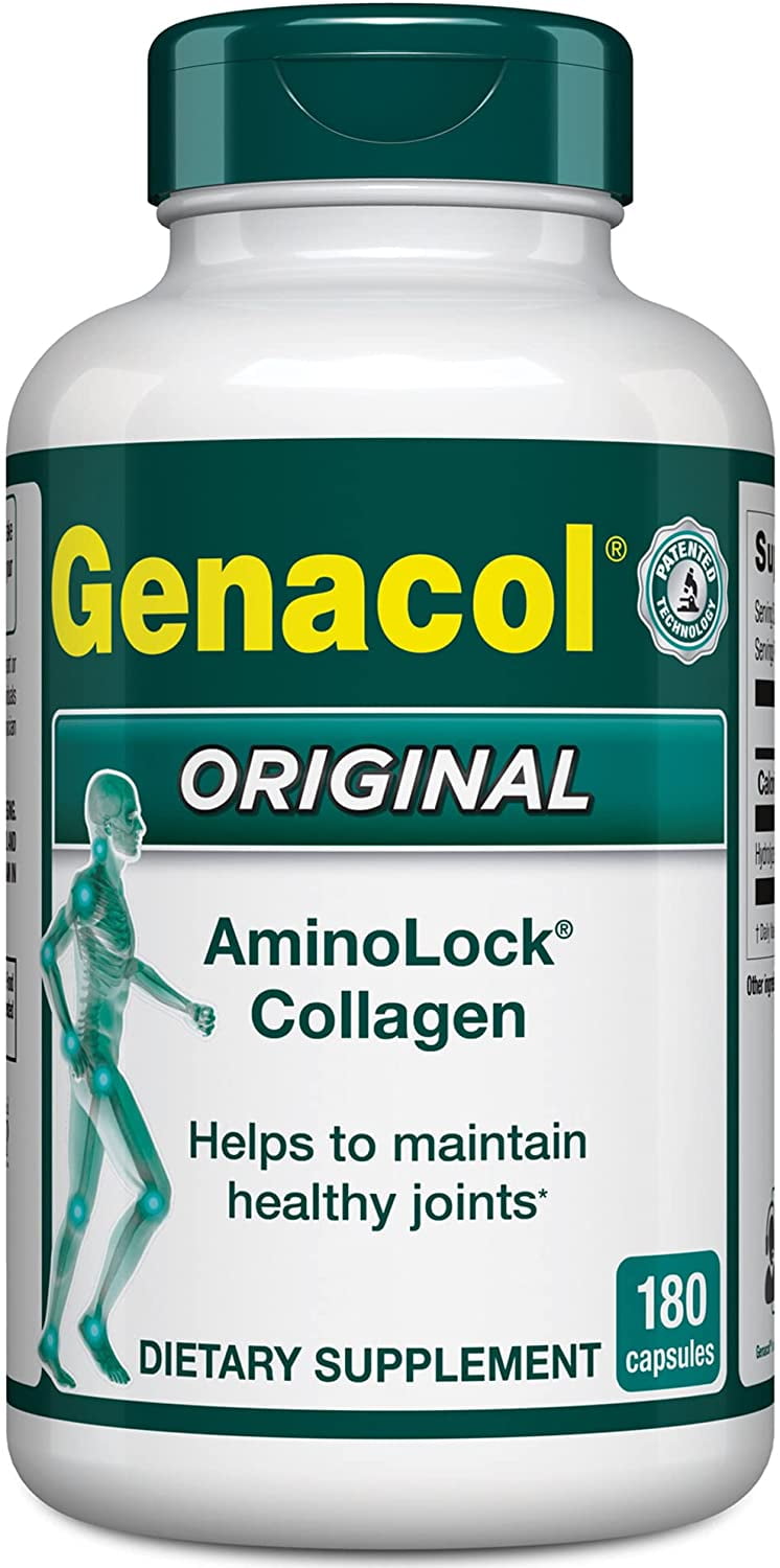 Genacol Original Formula Collagen Joint Health Support Supplement, 180 ...