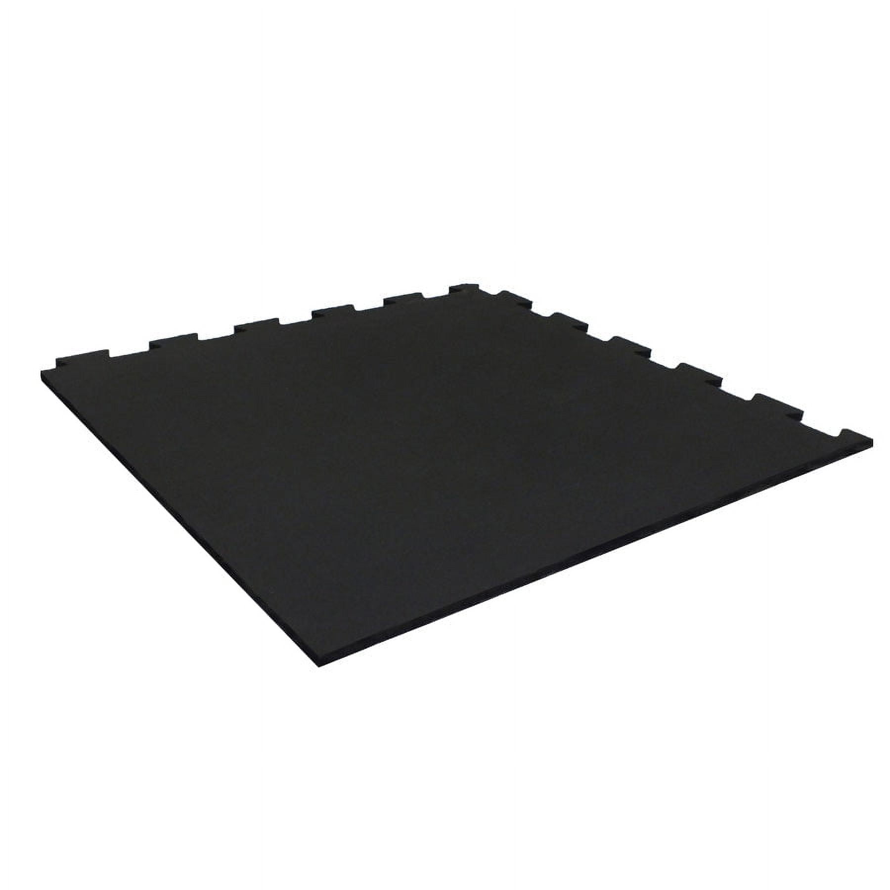 Genaflex Lock 8mm Rubber Gym Tiles (20" X 20") Super Durable Laminated ...