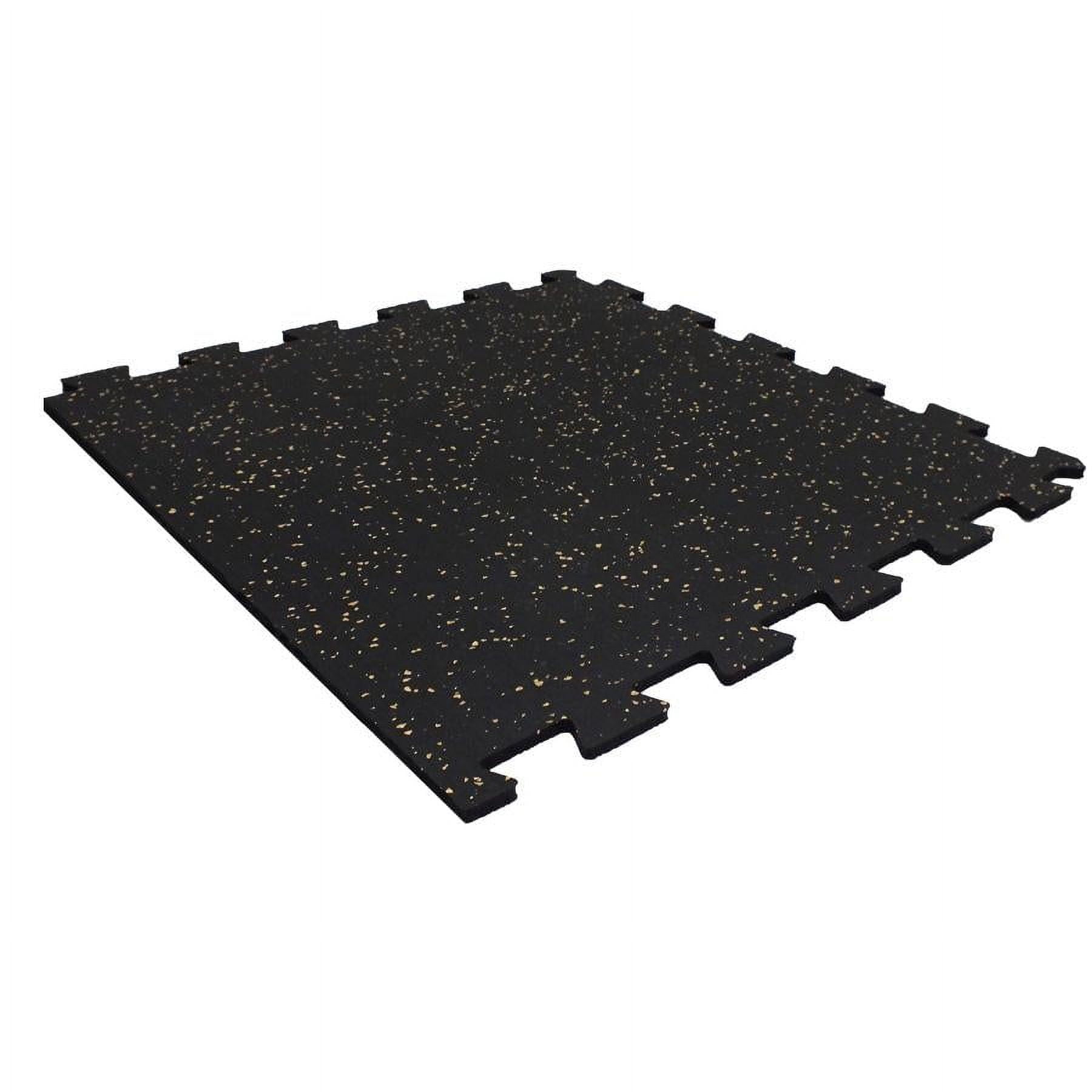 Genaflex Lock Heavy Duty Interlocking Rubber Gym Tiles 8mm Thick X 20 ...