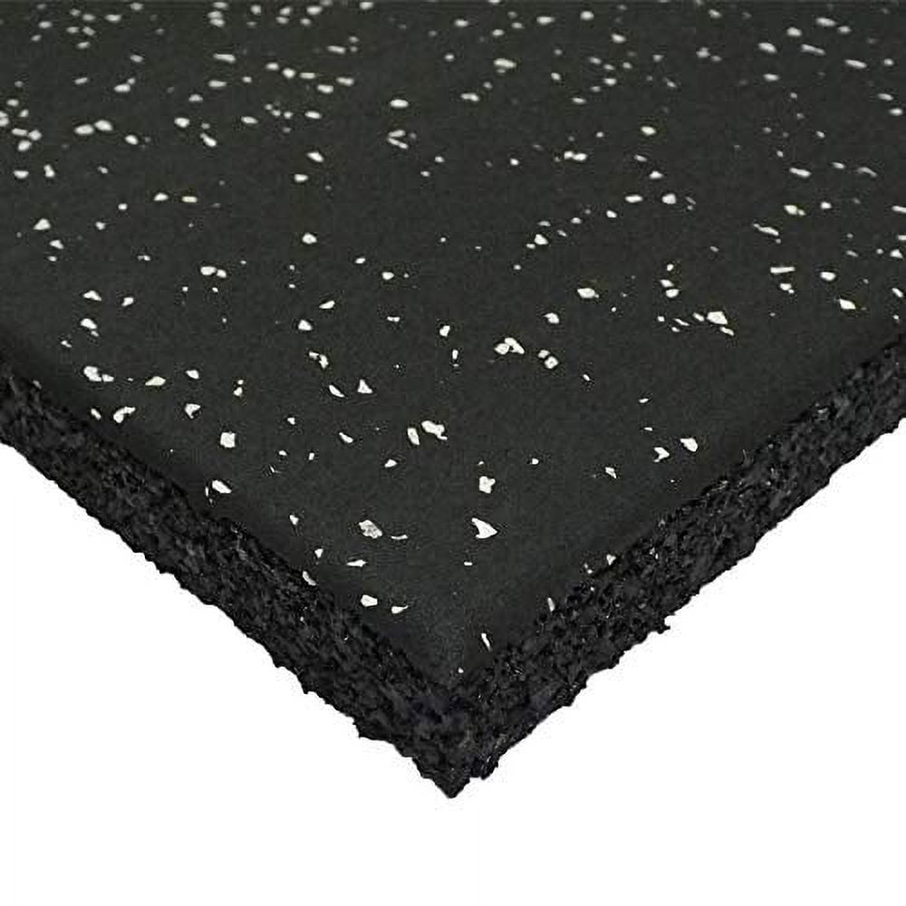 Genaflex Pro Heavy Duty Thick Rubber Gym Floor Tiles High Density Shock ...