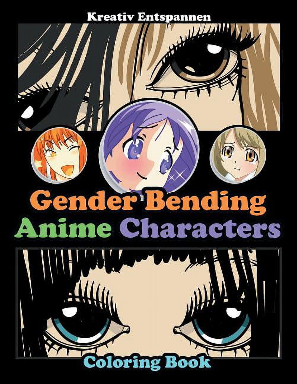 Gender Bending Anime Characters Coloring Book (Paperback) - Walmart.com