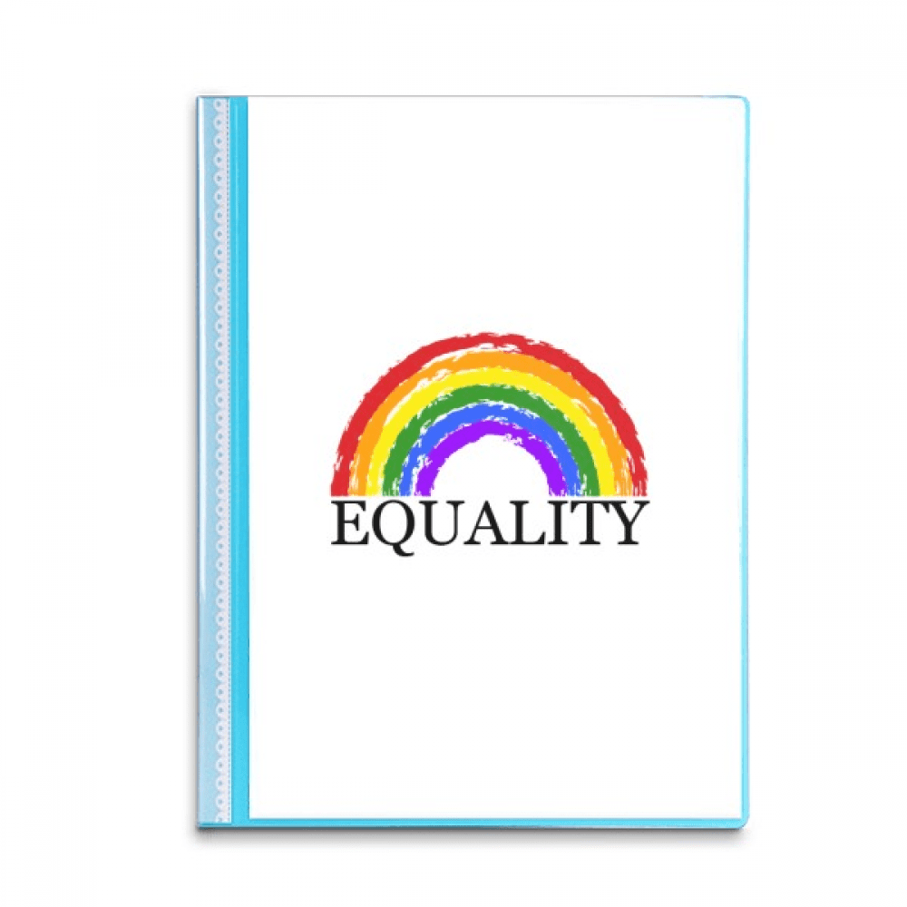 Gender Difference And Identity Rainbow Equality Book Sheet Protectors ...