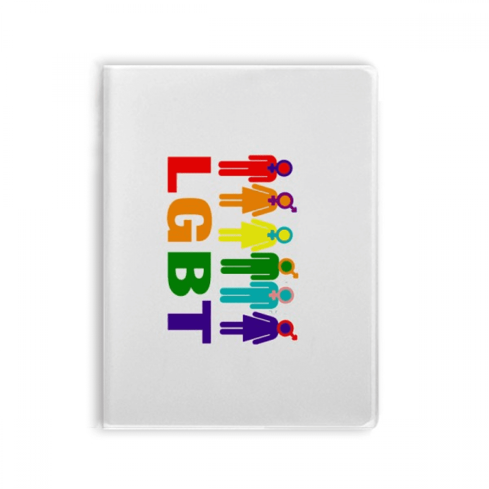 Gender Differentiation Identity Rainbow Men Women Notebook Gum Cover ...